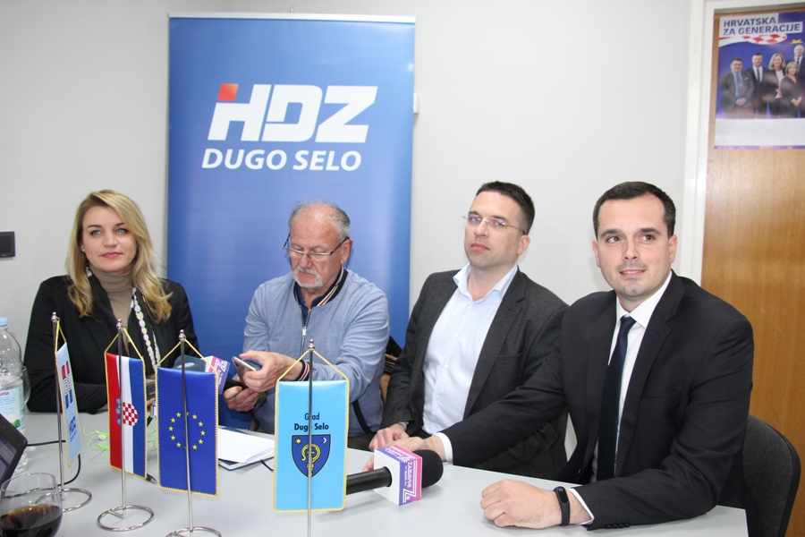 ..Dugoselska kronika.. - Svečano otvoreni novi prostori HDZ-a Dugo Selo ...